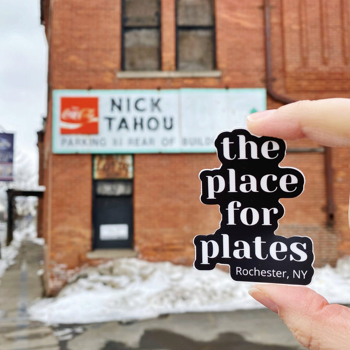 Plates Sticker – Loco Love